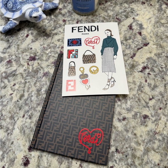 Fendi | Office | Fendi Limited Edition Notebook Ff Logo Note With ...